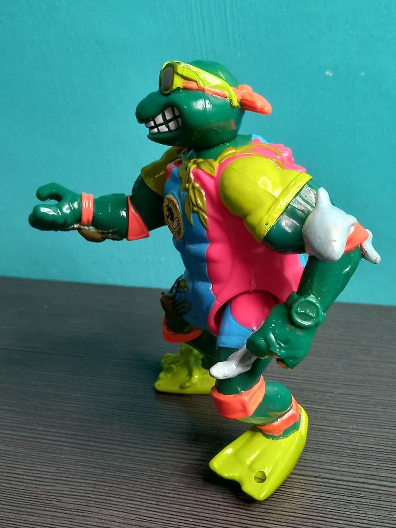 Vintage "Michaelangelo Sewer Surfer" TMNT 1990 Mirage Studios Action ...