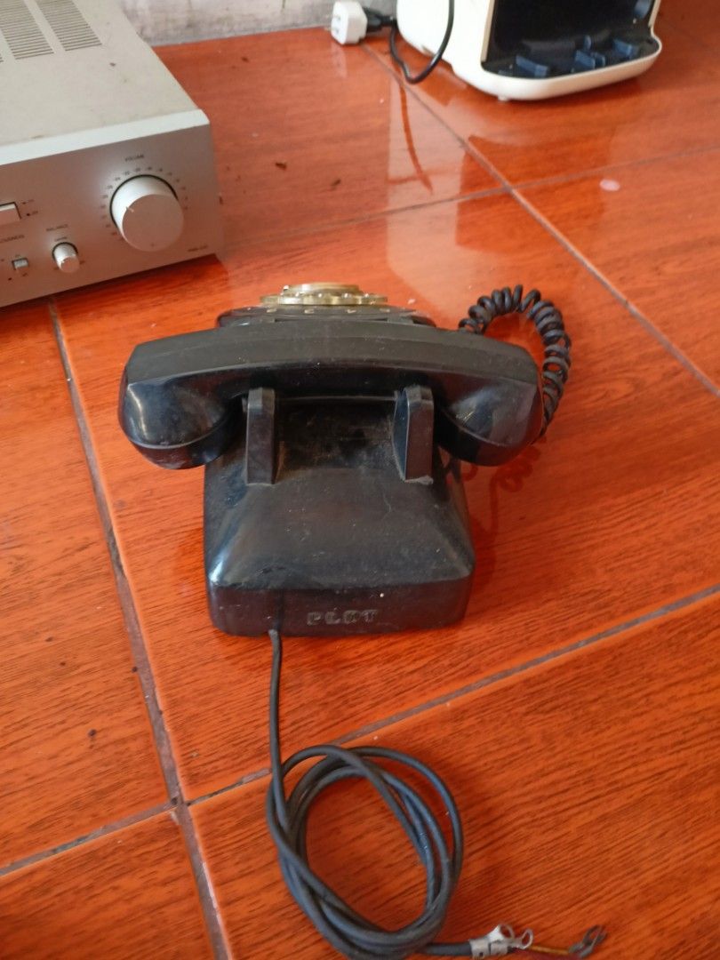 VINTAGE PLDT ROTARY TELEPHONE, Hobbies & Toys, Memorabilia ...