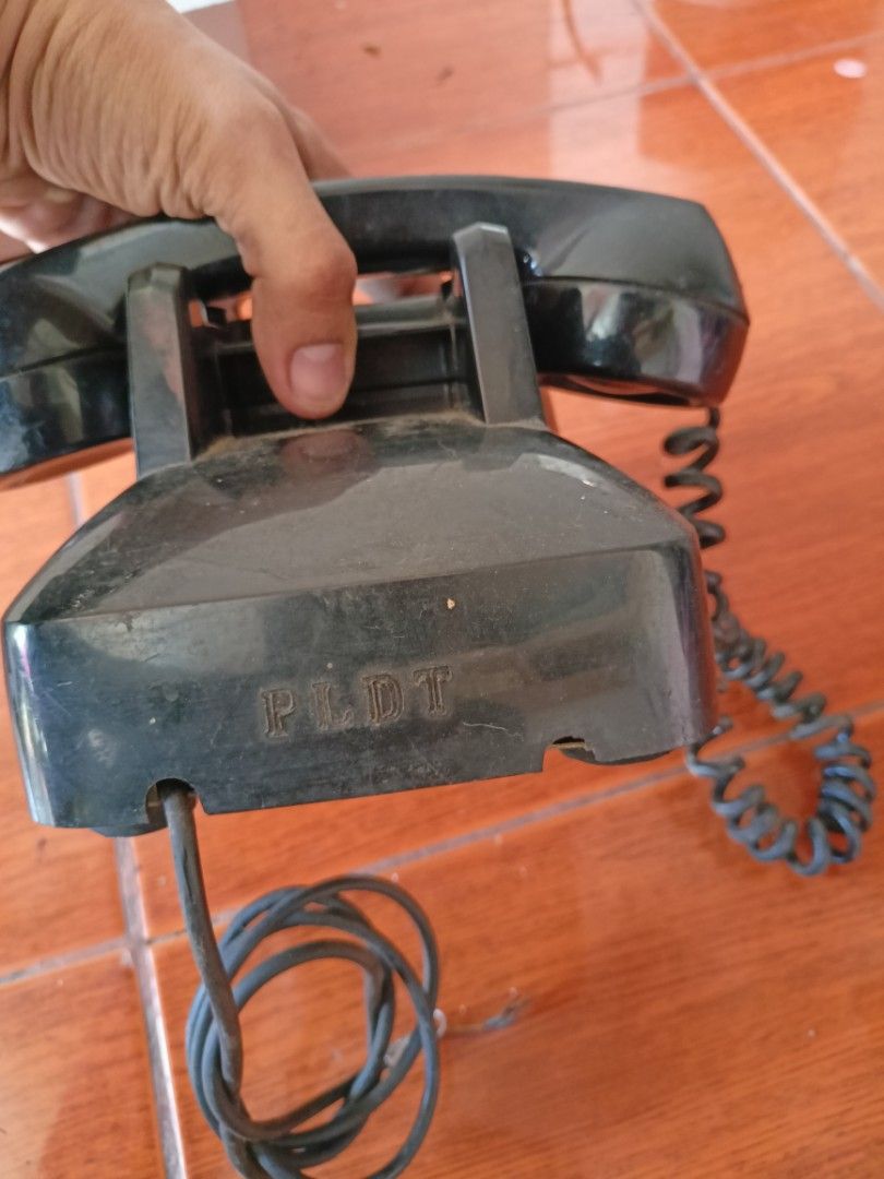 VINTAGE PLDT ROTARY TELEPHONE, Hobbies & Toys, Memorabilia ...