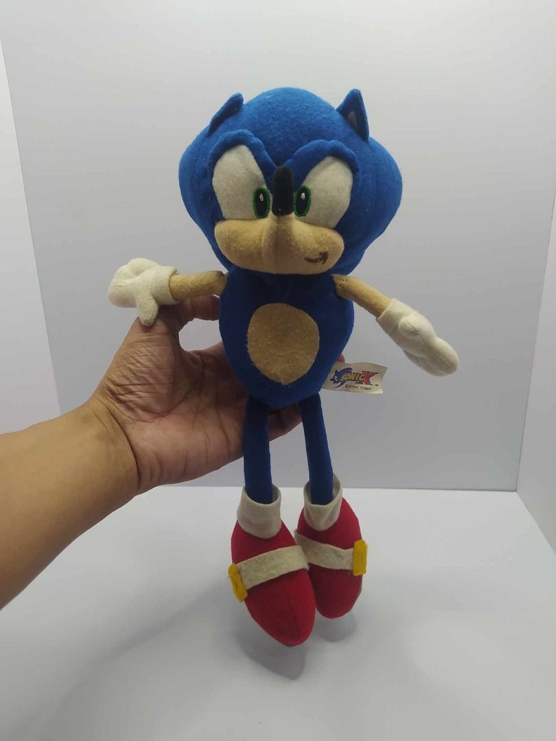 Vintage Sonic The Hedgehog Anime Game Plush Stuffed Toy (Sonic X ...