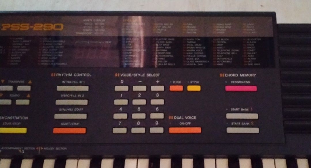 Vintage Yamaha Keyboard, Hobbies & Toys, Music & Media, Musical ...