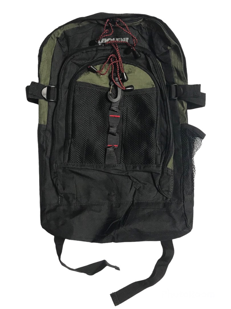 Violent The Target of An Attack Backpack, Men's Fashion, Bags ...