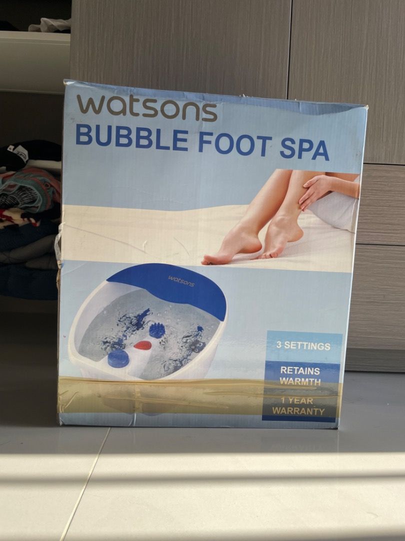 Watsons footspa, Beauty & Personal Care, Foot Care on Carousell