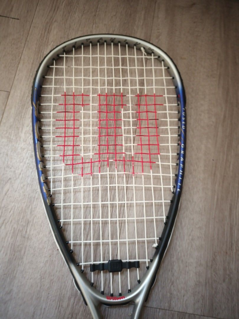 WILSON COBRA Squash Racket, Sports Equipment, Sports & Games, Racket ...
