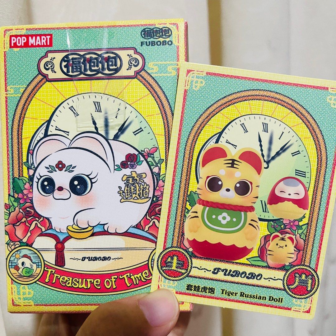 [WTS BNIF] Popmart Fubobo Treasure of Time Blind Box Series Tiger ...