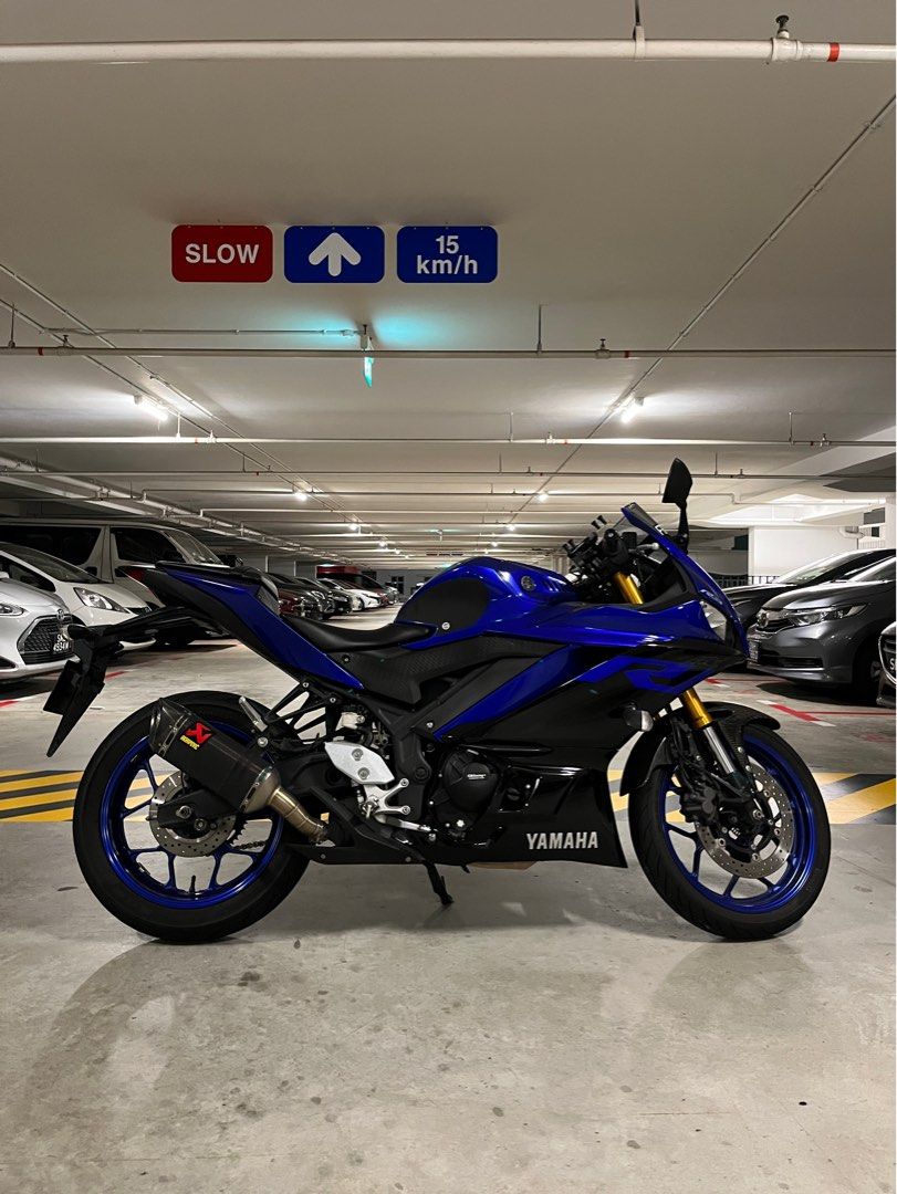 Yamaha R3 2020 (low mileage), Motorcycles, Motorcycles for Sale, Class 2A on Carousell