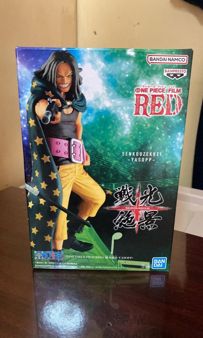Yassop Film Red One Piece, Hobbies & Toys, Toys & Games on Carousell