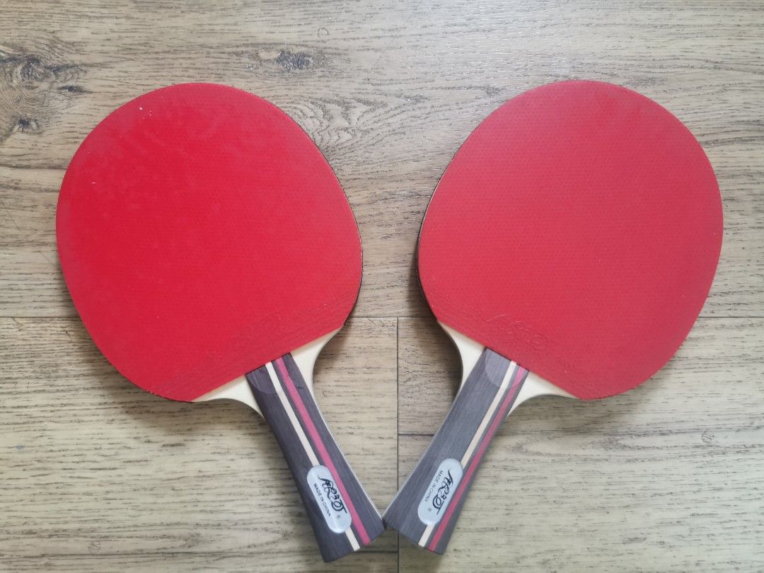 1 pair of ping pong bats/ table tennis rackets for beginners, Sports ...