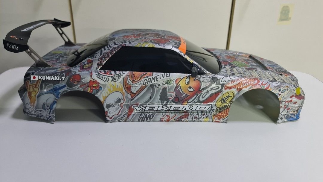 1/10 Yokomo Nissan R32.4 bodyshell, Hobbies & Toys, Toys & Games on ...