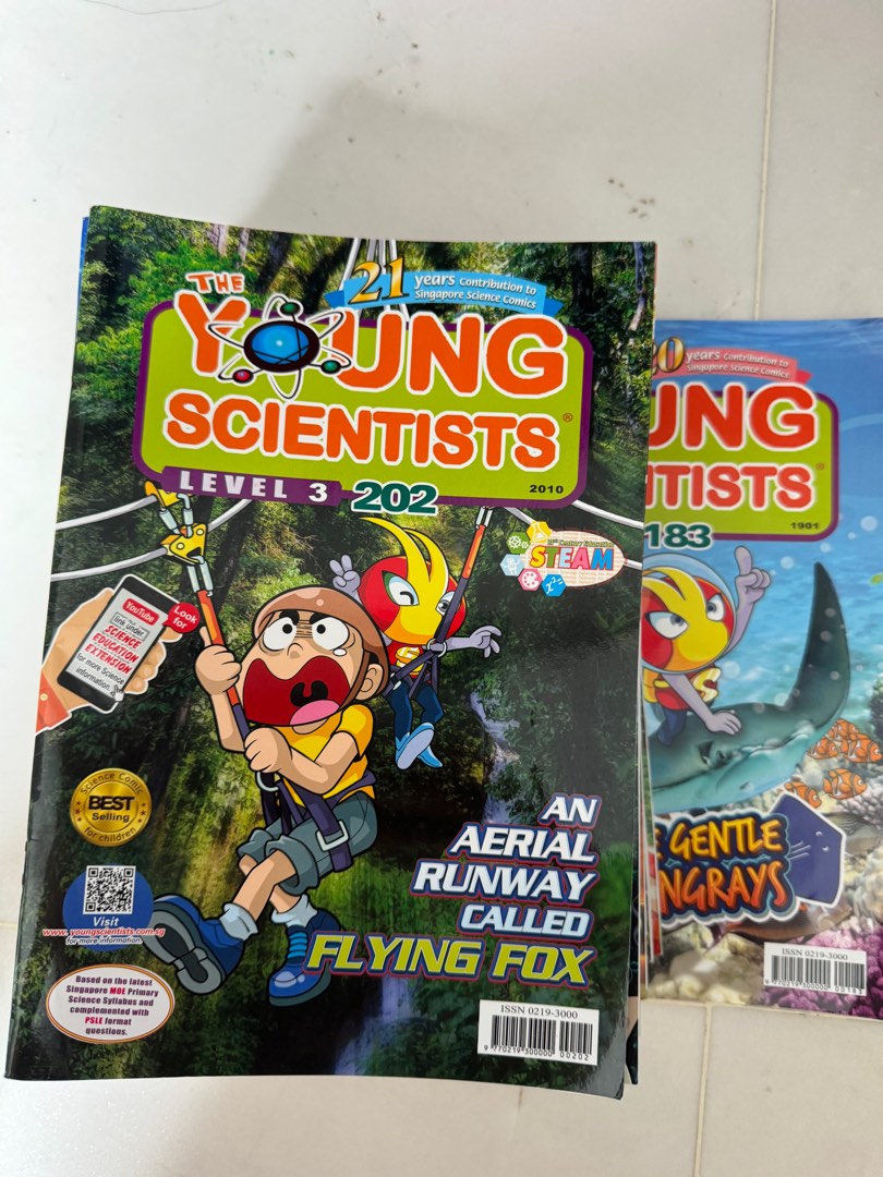 Young scientists level 3 (no. 183 to 202) ~ 2019-2020, Hobbies & Toys, Books & Magazines ...