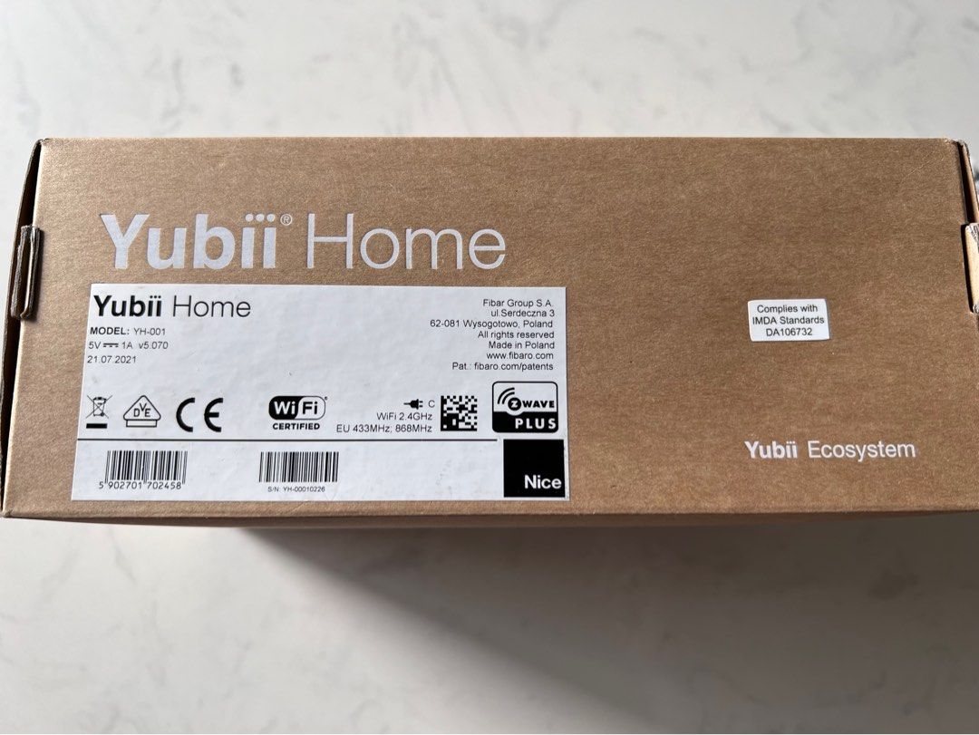 Yubii Home Ecosystem model YH-001, Furniture & Home Living, Home Improvement & Organisation ...