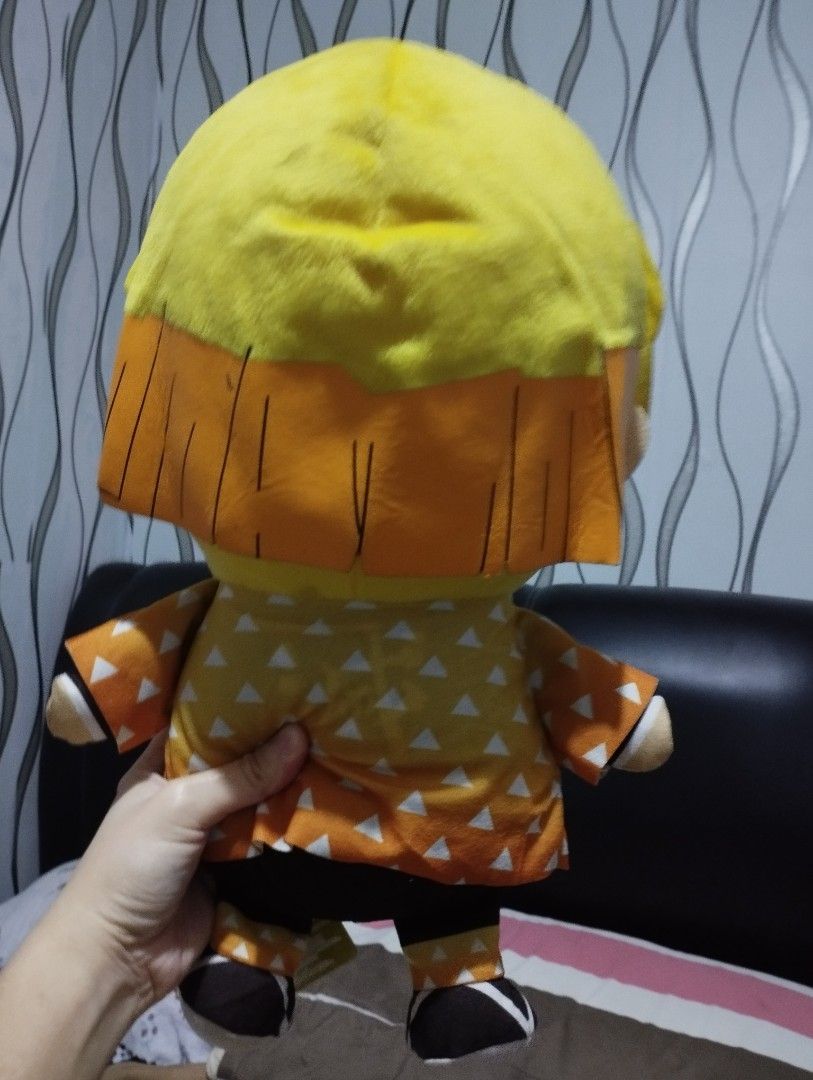 Zenitsu BIG STUFFED TOY 400 PESOS ONLY, Hobbies & Toys, Memorabilia ...