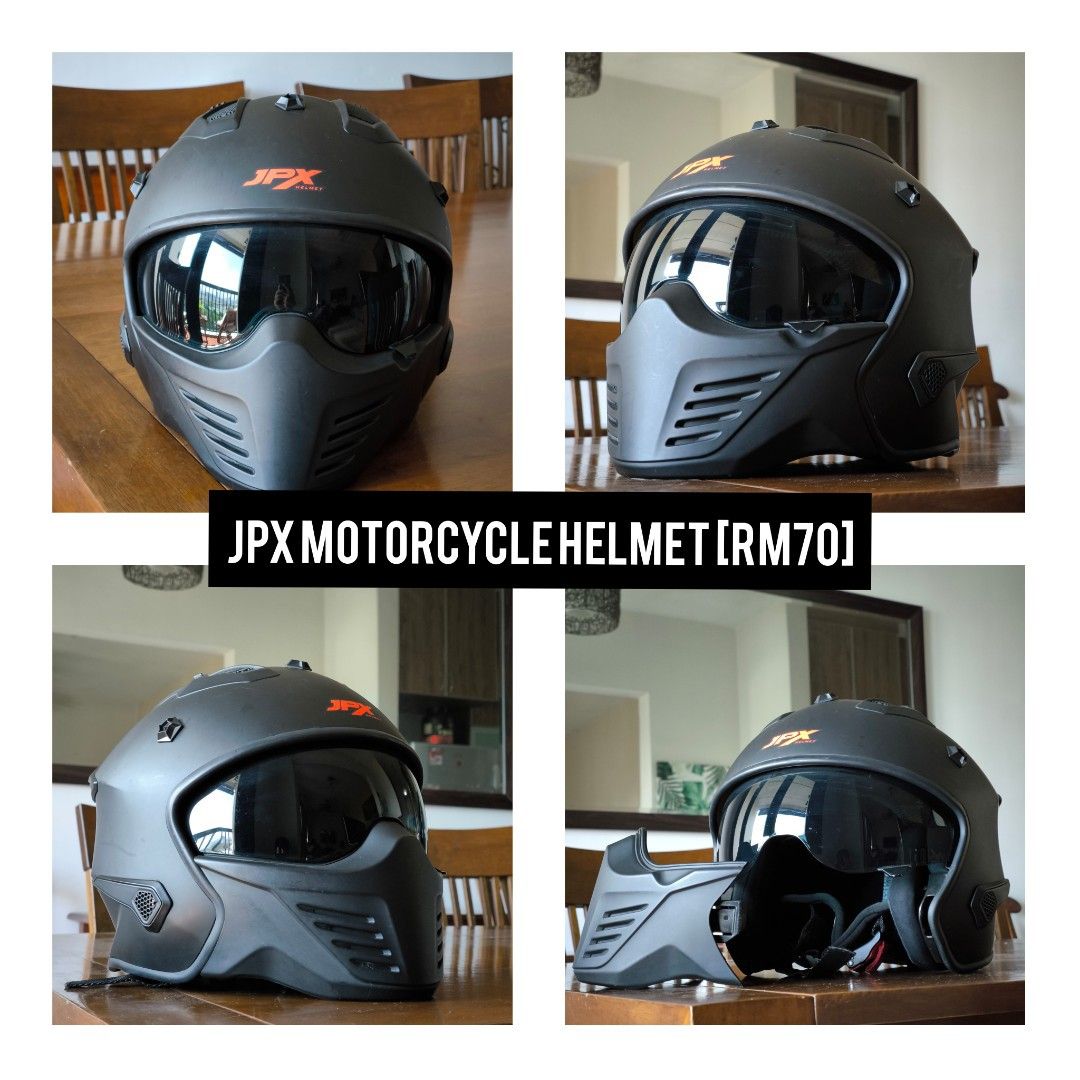 JPX Motorcycle Helmet, Auto Accessories on Carousell