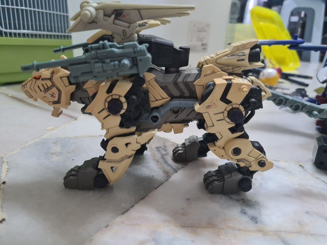 Zoids white tiger, rayse tiger,brastle tiger 3 together, Hobbies & Toys ...