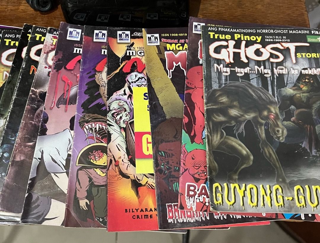 38 (pcs) Assorted Philippine Horror Booklets, Hobbies & Toys, Books ...