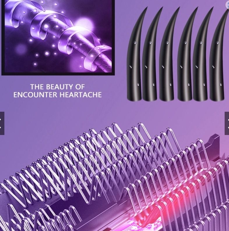 3-in-1 Hair Dryer Blue Light Negative Ion Anti-Static Hair Dryer Hot ...