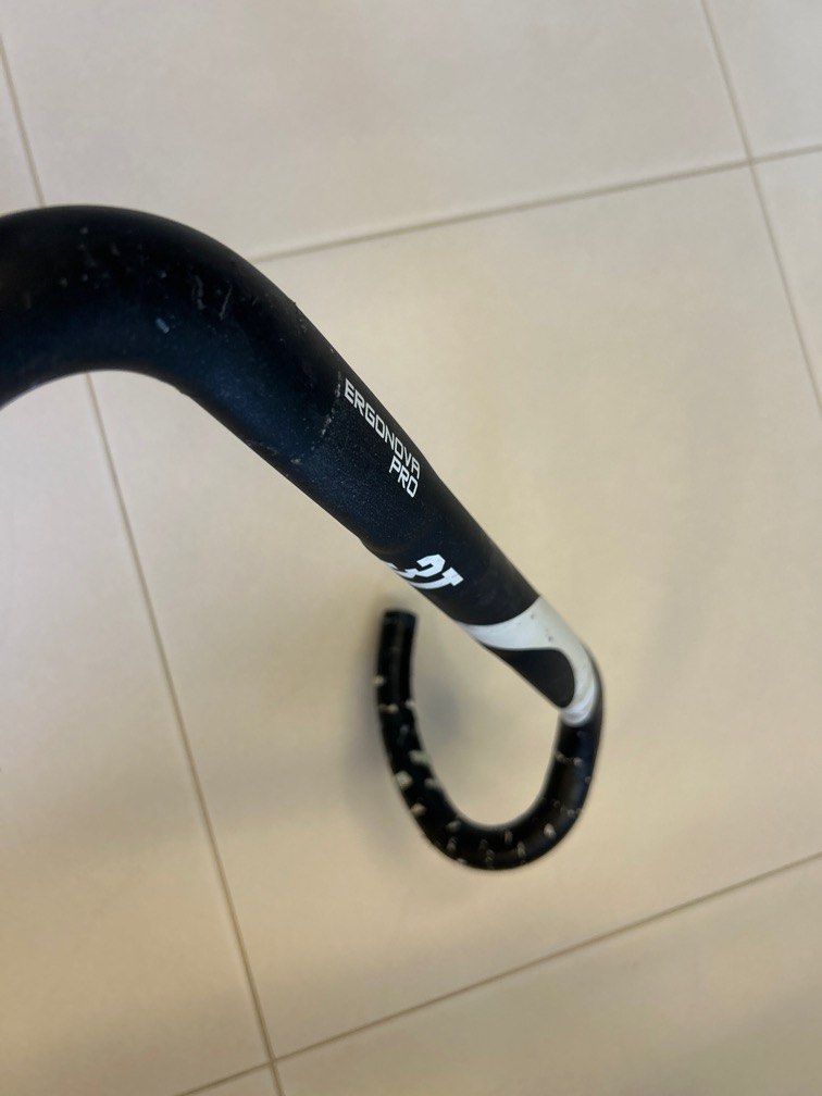 3T ergonova pro drop bar 42cm, Sports Equipment, Bicycles & Parts ...