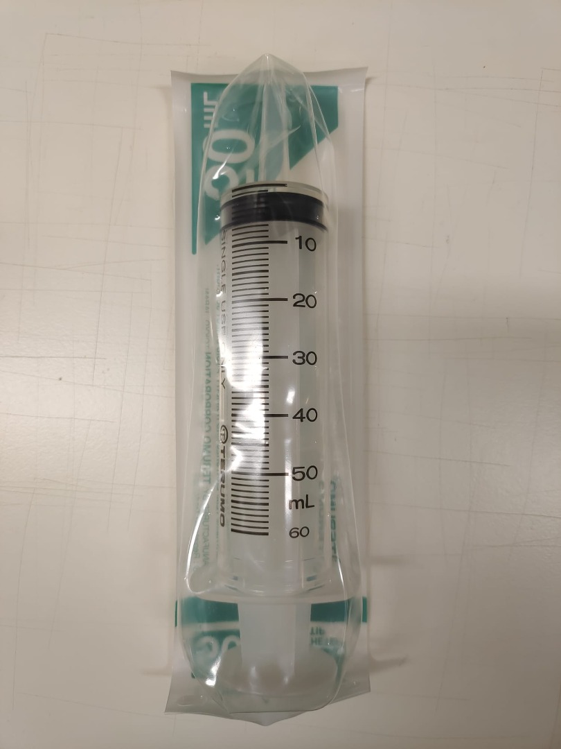 50mL Sterile Syringe Catheter Tip, Health & Nutrition, Medical Supplies ...