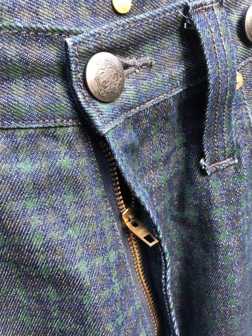 90s Evis Japan / Stylecraft Yamane Era Lot 2536 Seagull Logo Jeans, Men's Fashion, Bottoms ...