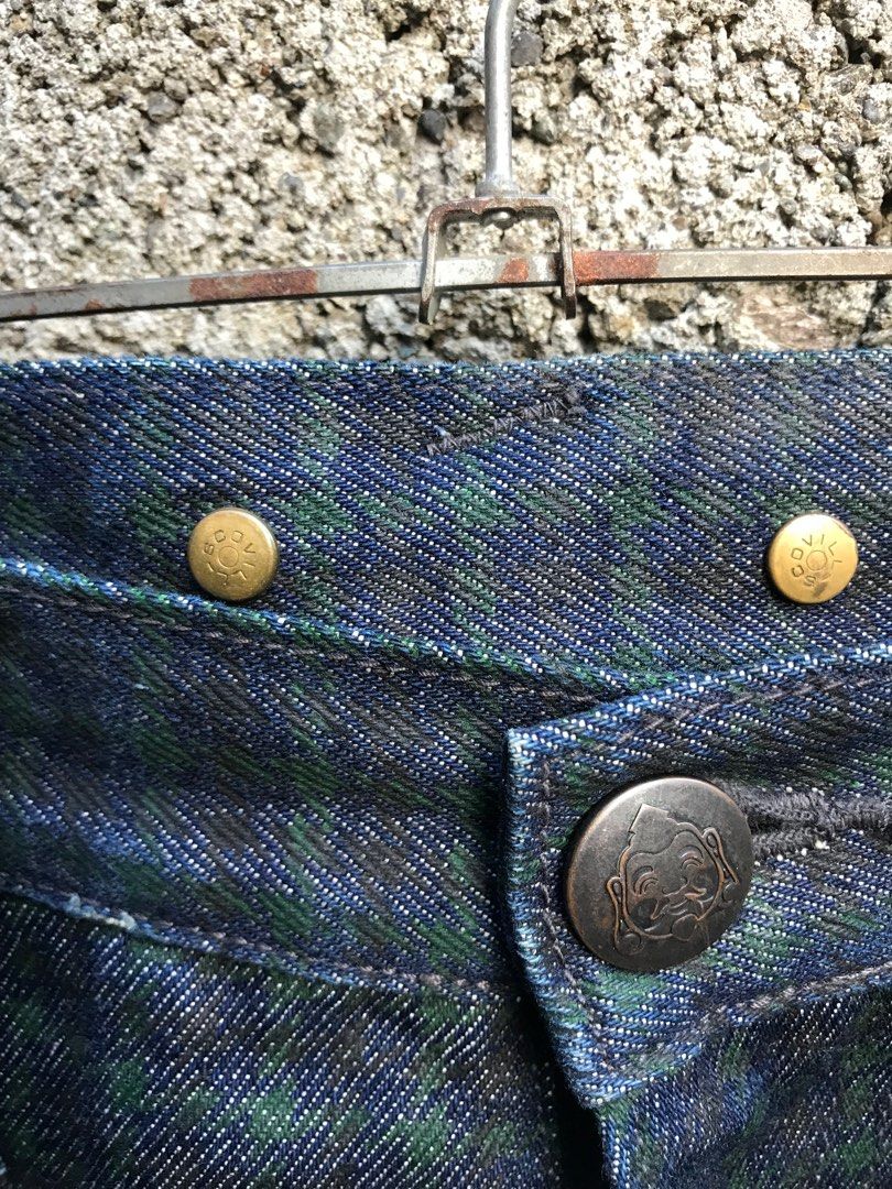 90s Evis Japan / Stylecraft Yamane Era Lot 2536 Seagull Logo Jeans, Men's Fashion, Bottoms ...