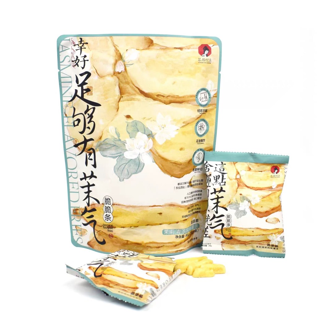 Jasmine Tea Flavoured Chips Fries, Food & Drinks, Packaged & Instant ...