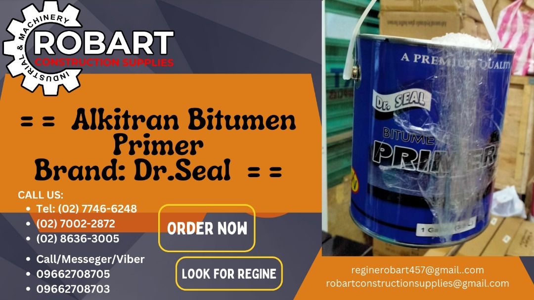 Alkitran Bitumen Primer Brand: Dr.Seal = =, Commercial & Industrial ...