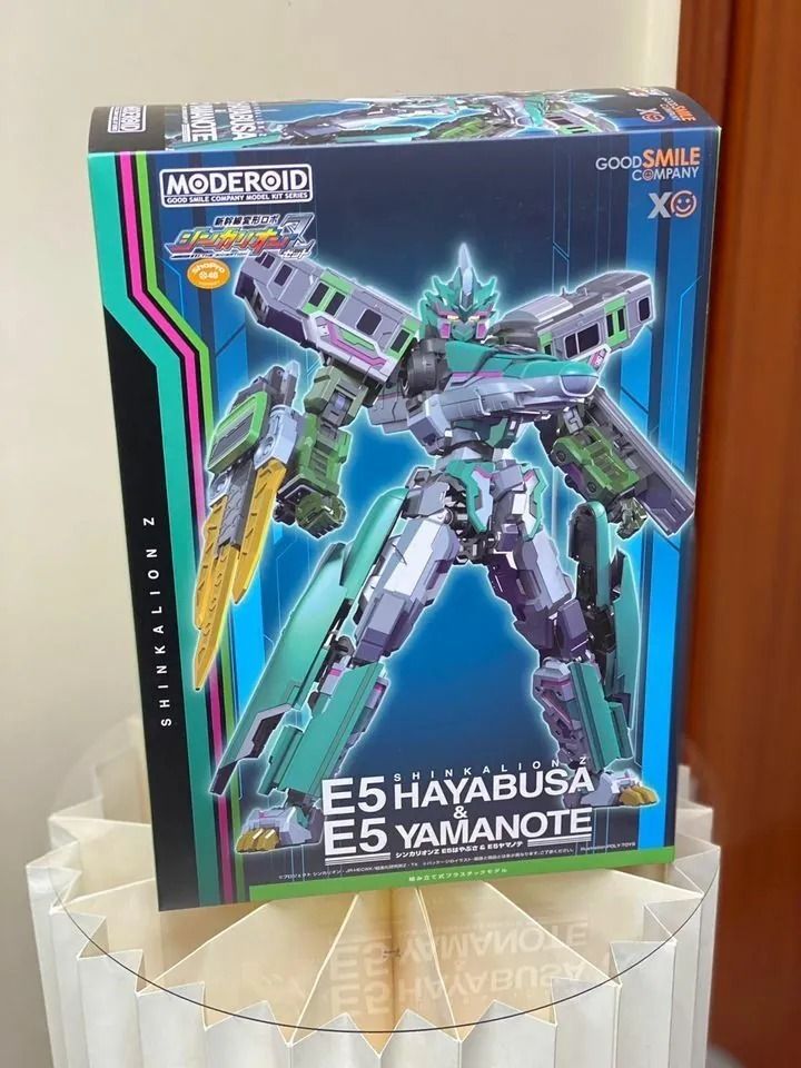 日版 GoodSmile Moderoid 模型 新幹線戰士Z - E5 隼號 & 山手線列車 套裝, 興趣及遊戲, 玩具 & 遊戲類 - Carousell