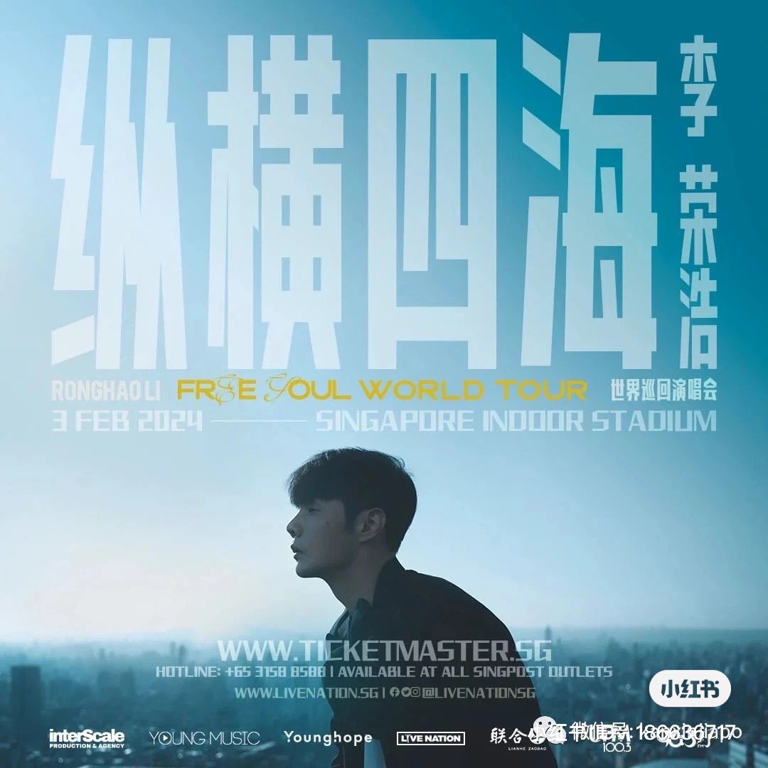 2 X 李荣浩 Li Rong Hao 演唱会 concert tickets 2024 纵横四海, Tickets & Vouchers ...