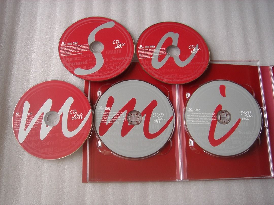 鄭秀文 Sammi Ultimate Collection 3CD+2DVD 附側紙 98%NEW 一夜成名,星秀傳說,表演時間,回味無窮,不拖不欠,終身美麗,落錯車,為何又是這樣錯,醫生與我 ...