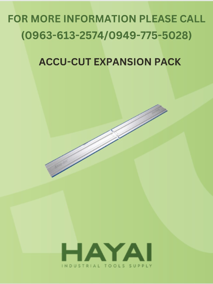 ACCU-CUT EXPANSION PACK, Commercial & Industrial, Construction Tools & Equipment on Carousell
