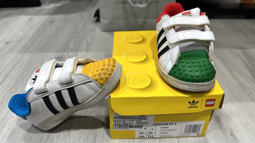 Adidas Lego Shoes for child, Babies & Kids, Babies & Kids Fashion on ...