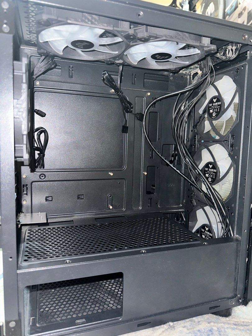 Aftershock PC Rapid Mash Case with Brand New TUF Gaming ARGB fans ...