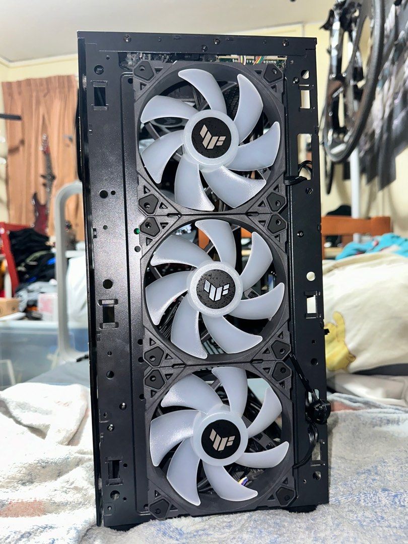 Aftershock PC Rapid Mash Case with Brand New TUF Gaming ARGB fans ...