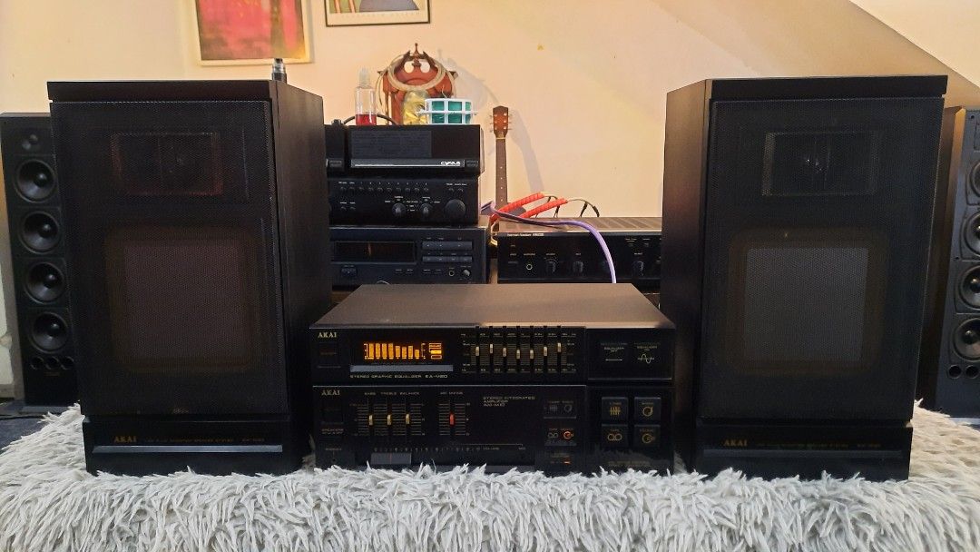Akai hifi deck system, Audio, Soundbars, Speakers & Amplifiers on Carousell
