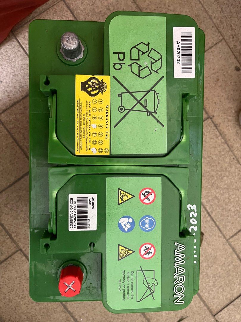 Almost new 70AH car battery, Car Accessories, Accessories on Carousell