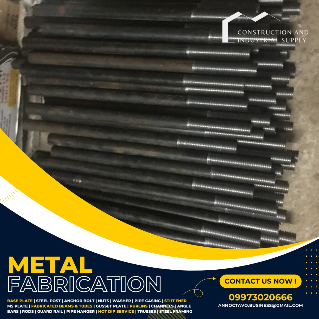 Anchor Bolt | Expansion Anchor Bolts | Fabricator Base Plate and Anchor ...