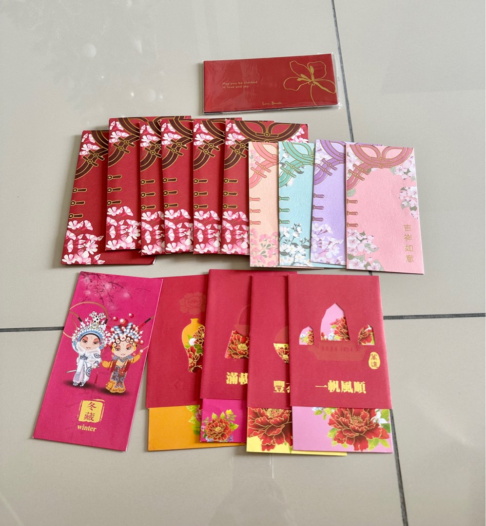 Angpow / angpau / red packet - 1 Utama , love bonito, hair brand ...