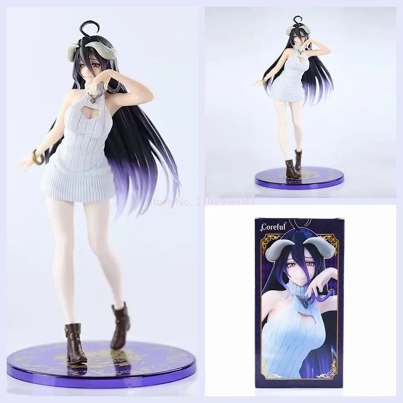 Anime Overlord Albedo Action Figure 21cm Model PVC Figurine Collection ...
