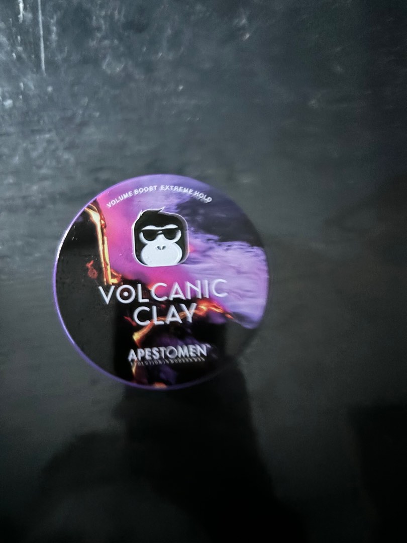 Apestomen volcanic clay, Beauty & Personal Care, Hair on Carousell