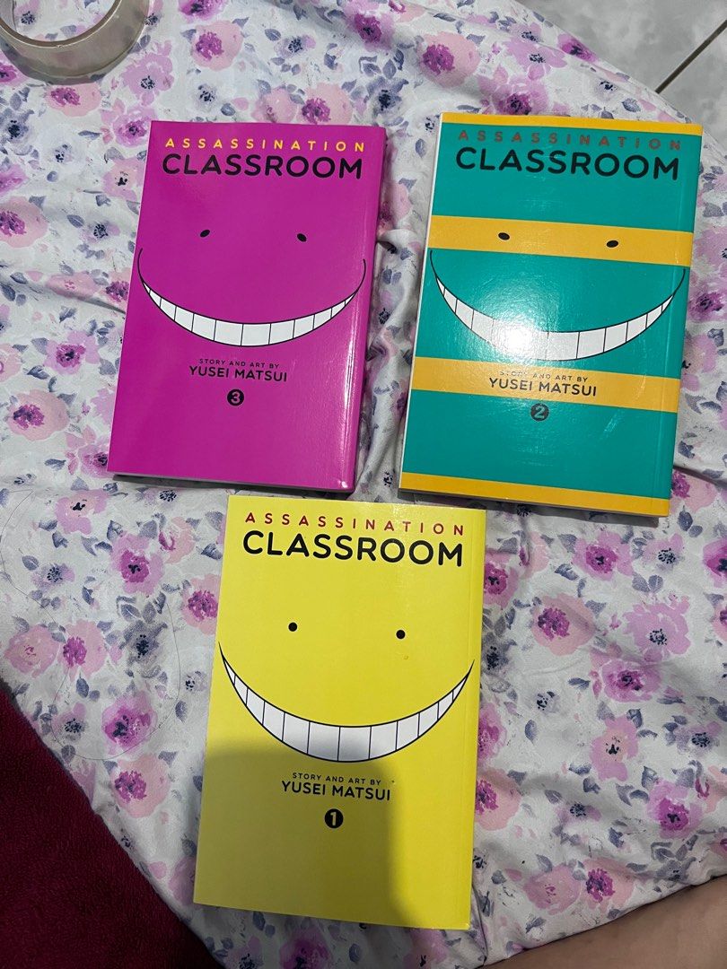 Assassination classroom volume 1-3 bundle, Hobbies & Toys, Books ...