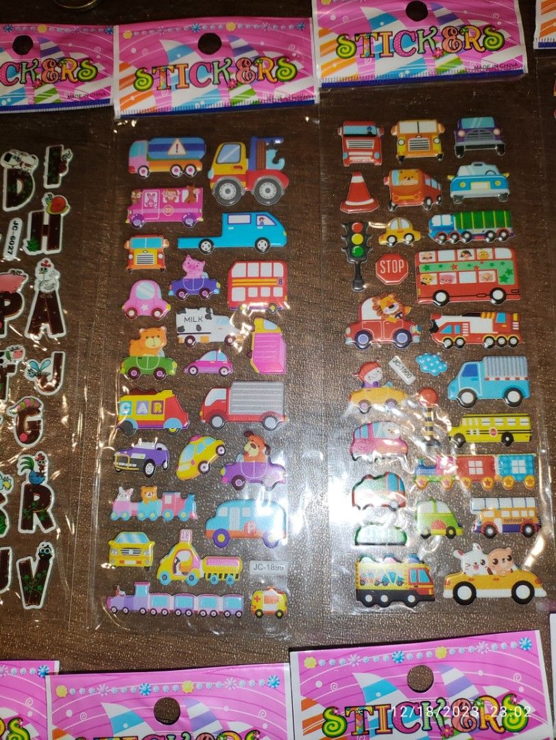 10 Assorted kids stickers set 1, Hobbies & Toys, Stationery & Craft ...