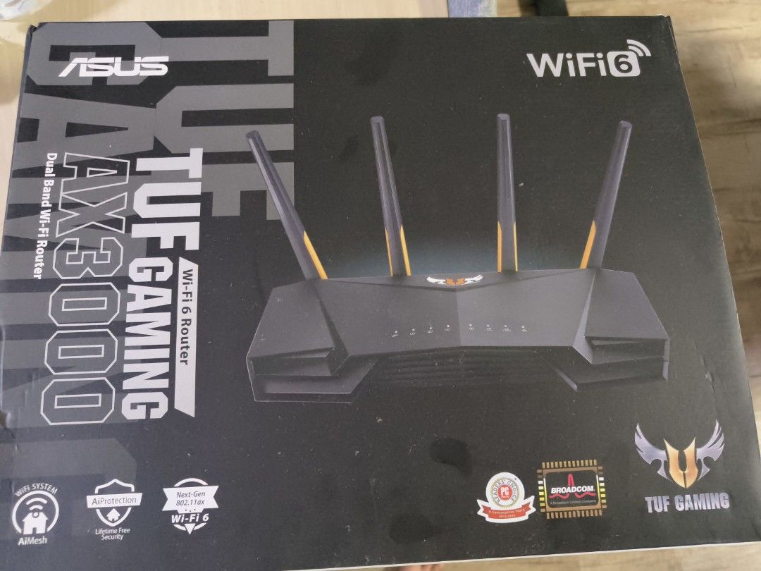 Asus TUF Gaming AX3000 Router, Computers & Tech, Parts & Accessories ...