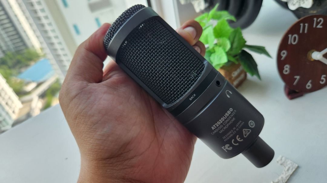 Audio Technica AT2020USB+ Professional Mic, Audio, Microphones on Carousell
