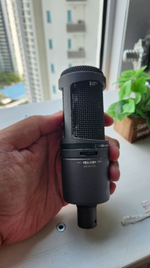 Audio Technica AT2020USB+ Professional Mic, Audio, Microphones on Carousell