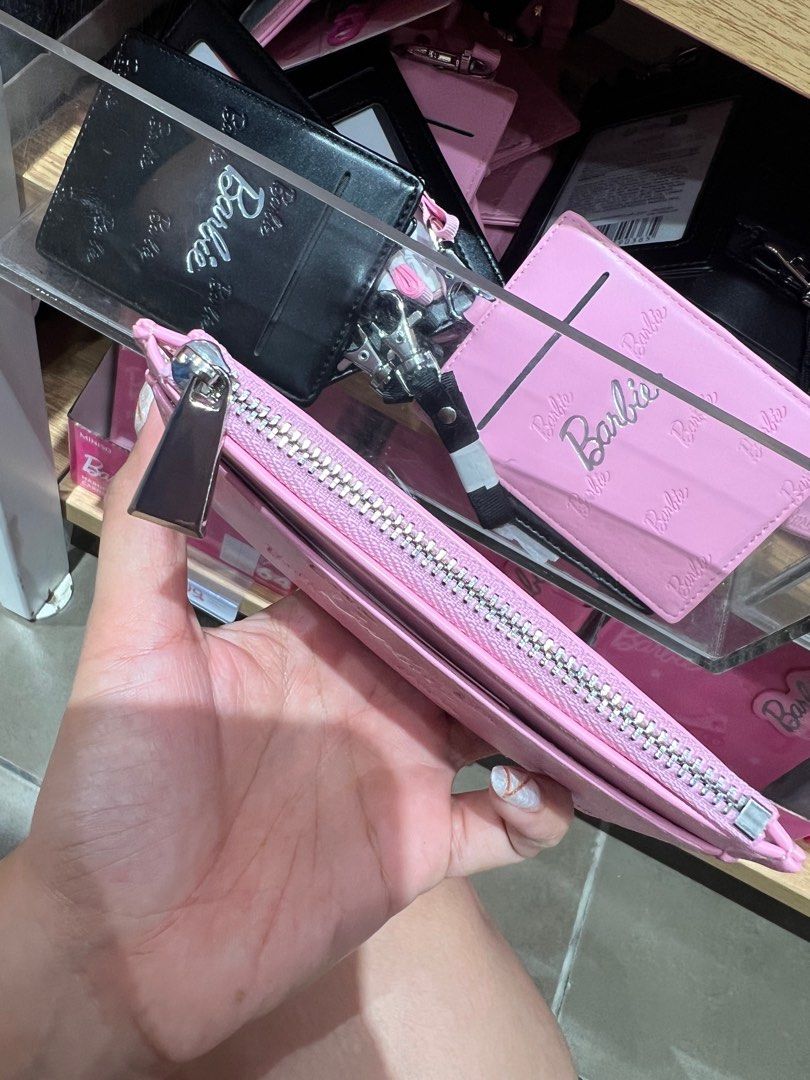 Authentic Miniso Barbie Card Holder, Women's Fashion, Bags & Wallets ...