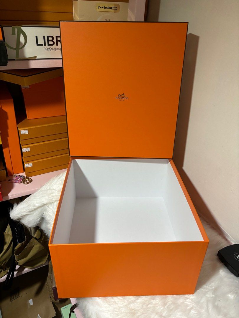 ‼️AUTHENTIC /ORIGINAL HERMES BOX, Luxury, Bags & Wallets on Carousell
