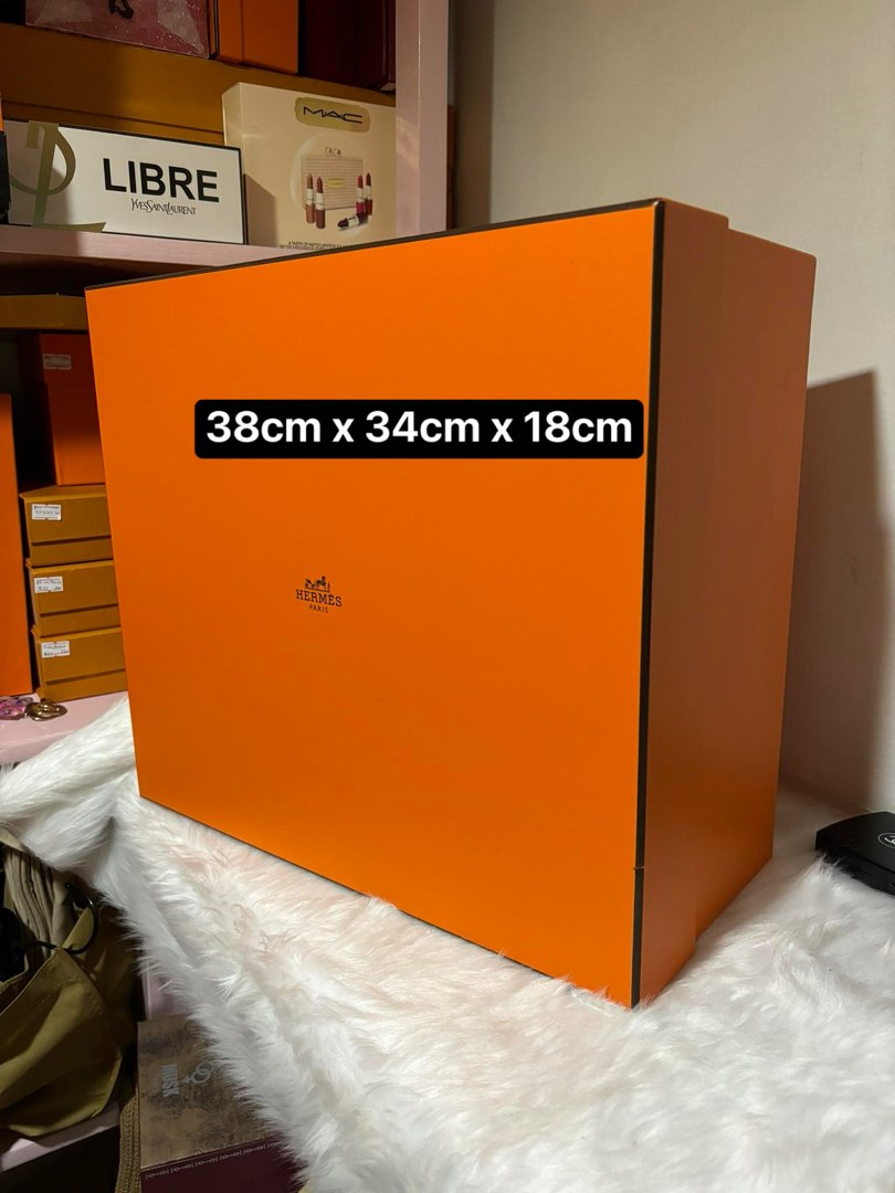 ‼️AUTHENTIC/ORIGINAL HERMES BOX, Luxury, Bags & Wallets on Carousell