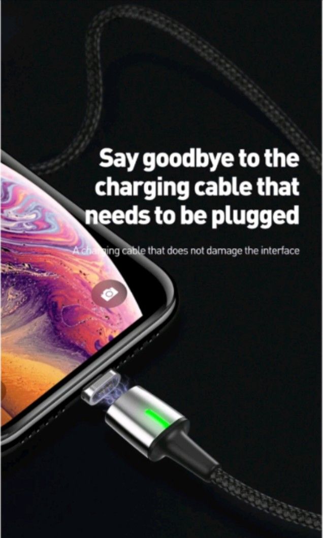 Baseus Magnetic USB-C Adapter Converter & Cable, Mobile Phones ...