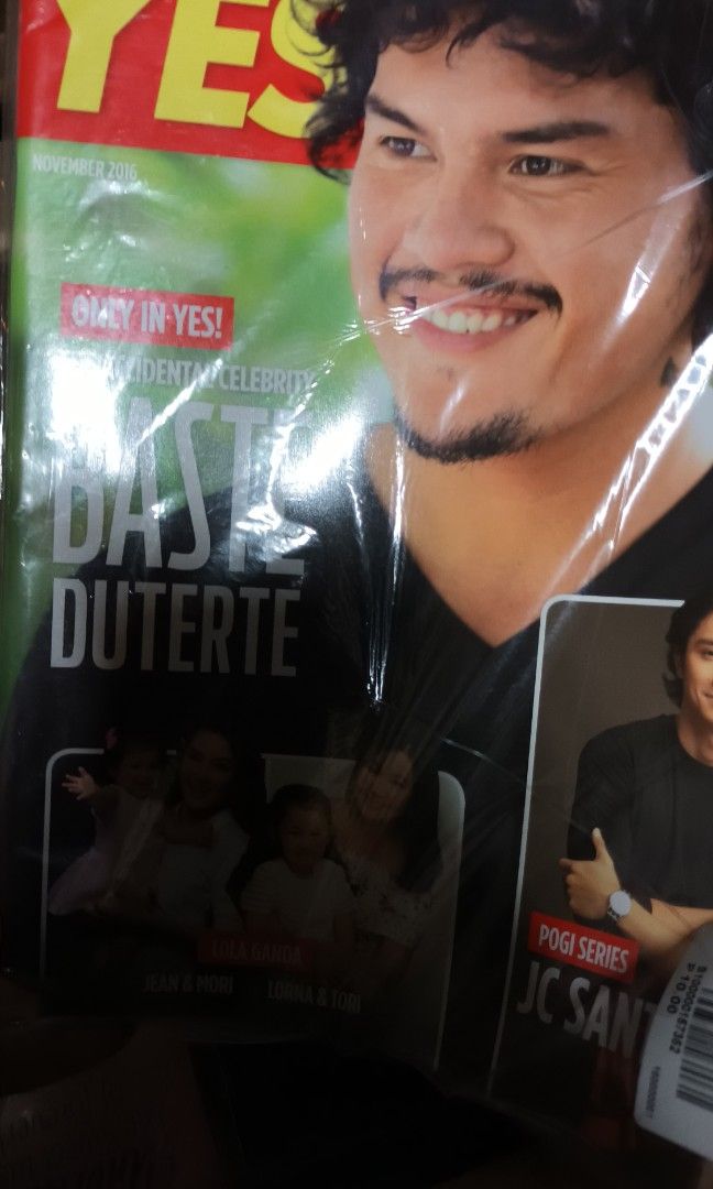 BASTE Duterte Cover Yes Magazine, Hobbies & Toys, Books & Magazines ...