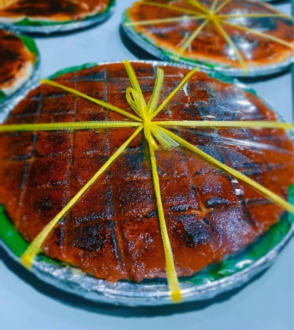 Bilao Kakanin Bibingka sa Latik & Baked Bibingka for Holidays, Food ...